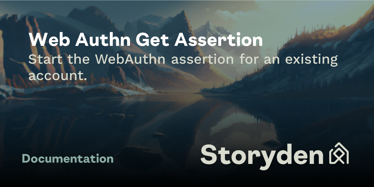 Web Authn Get Assertion