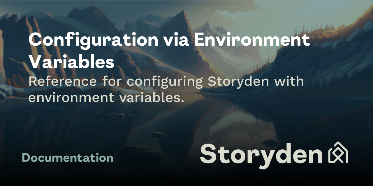 Configuration Via Environment Variables